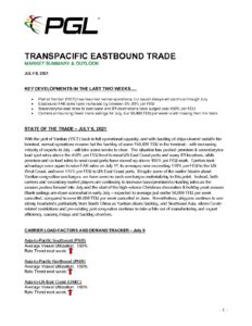 PGL - TPEB Trade Report July 6th 2021 | PGL